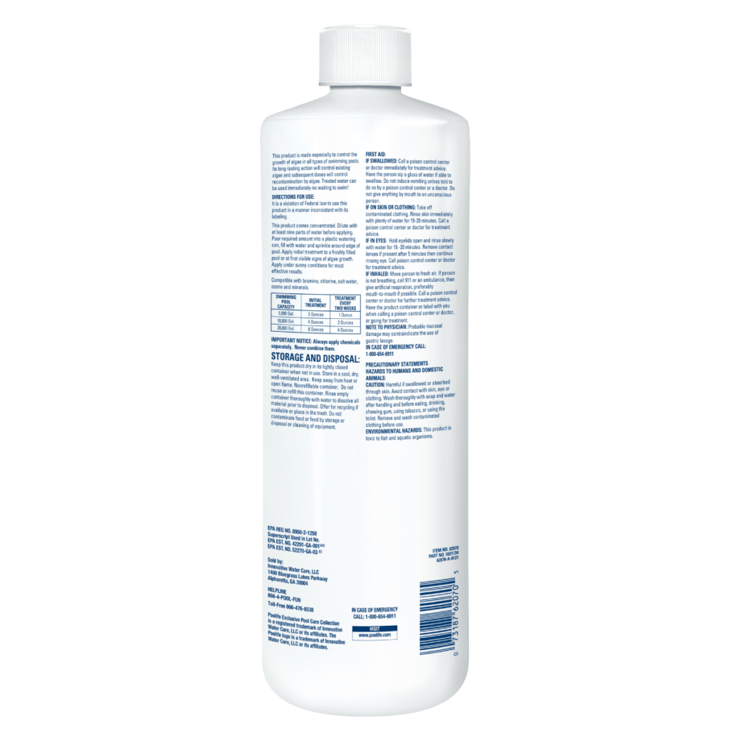 Poolife™ AlgaeKill II: Algae Killer for Pools - Pool Brite